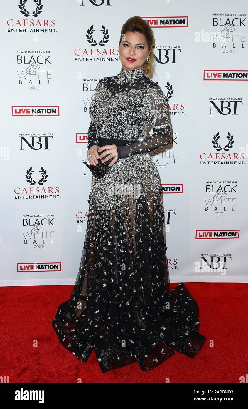 Las Vegas, NV, USA. 25th Jan, 2020. Shania Twain at arrivals for Nevada ...