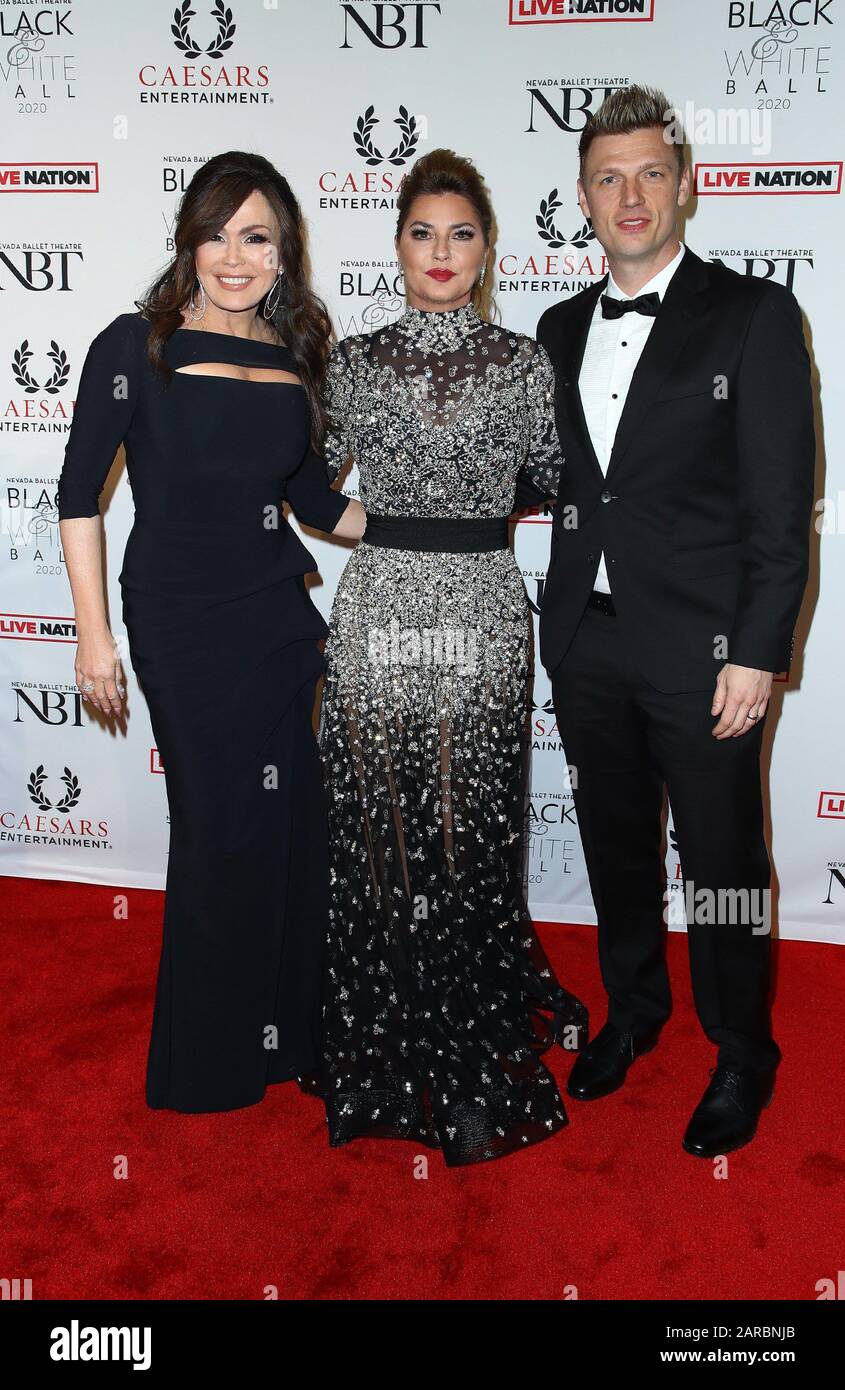 Las Vegas, NV, USA. 25th Jan, 2020. Marie Osmond, Shania Twain, Nick ...