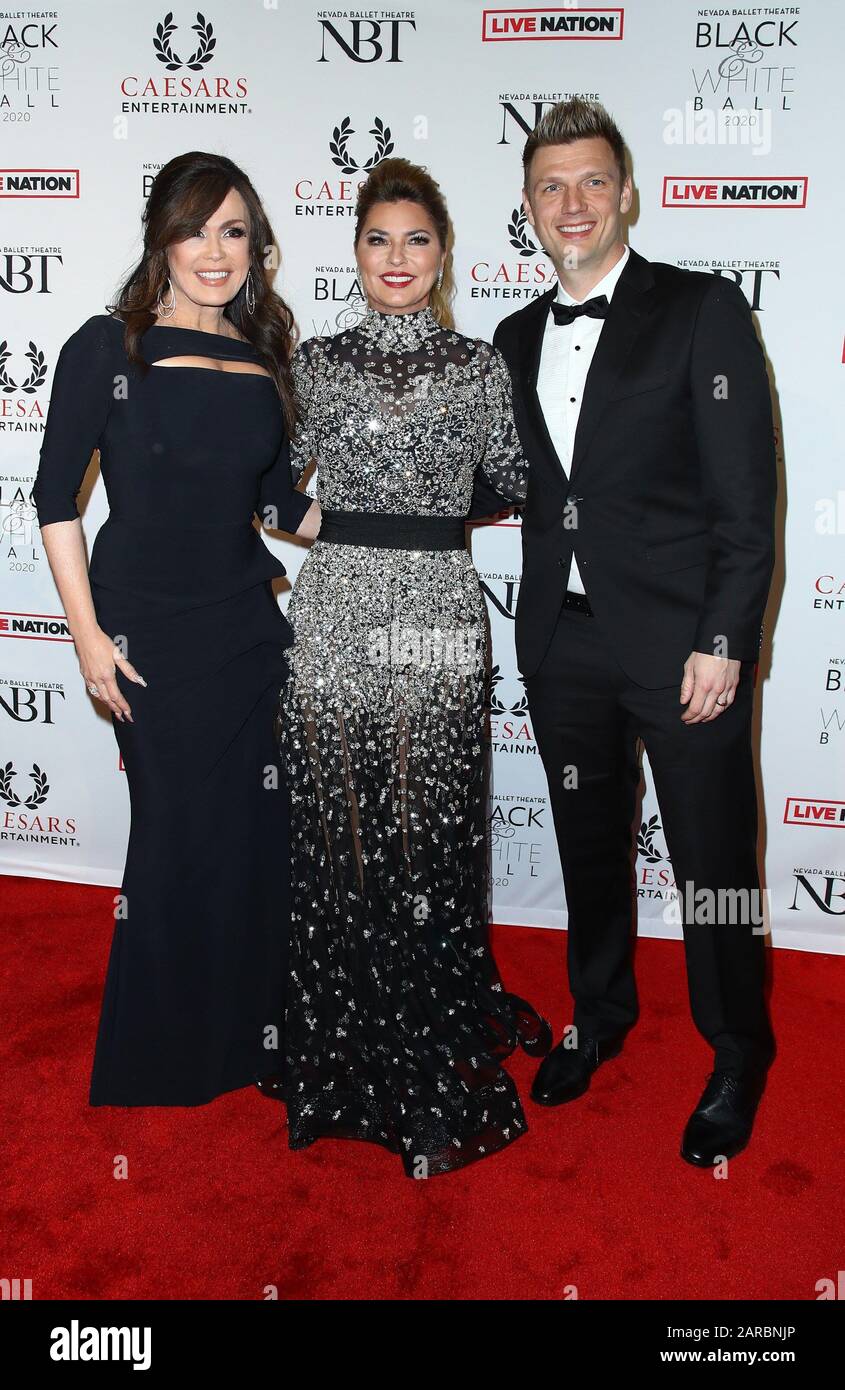 Las Vegas, NV, USA. 25th Jan, 2020. Marie Osmond, Shania Twain, Nick ...
