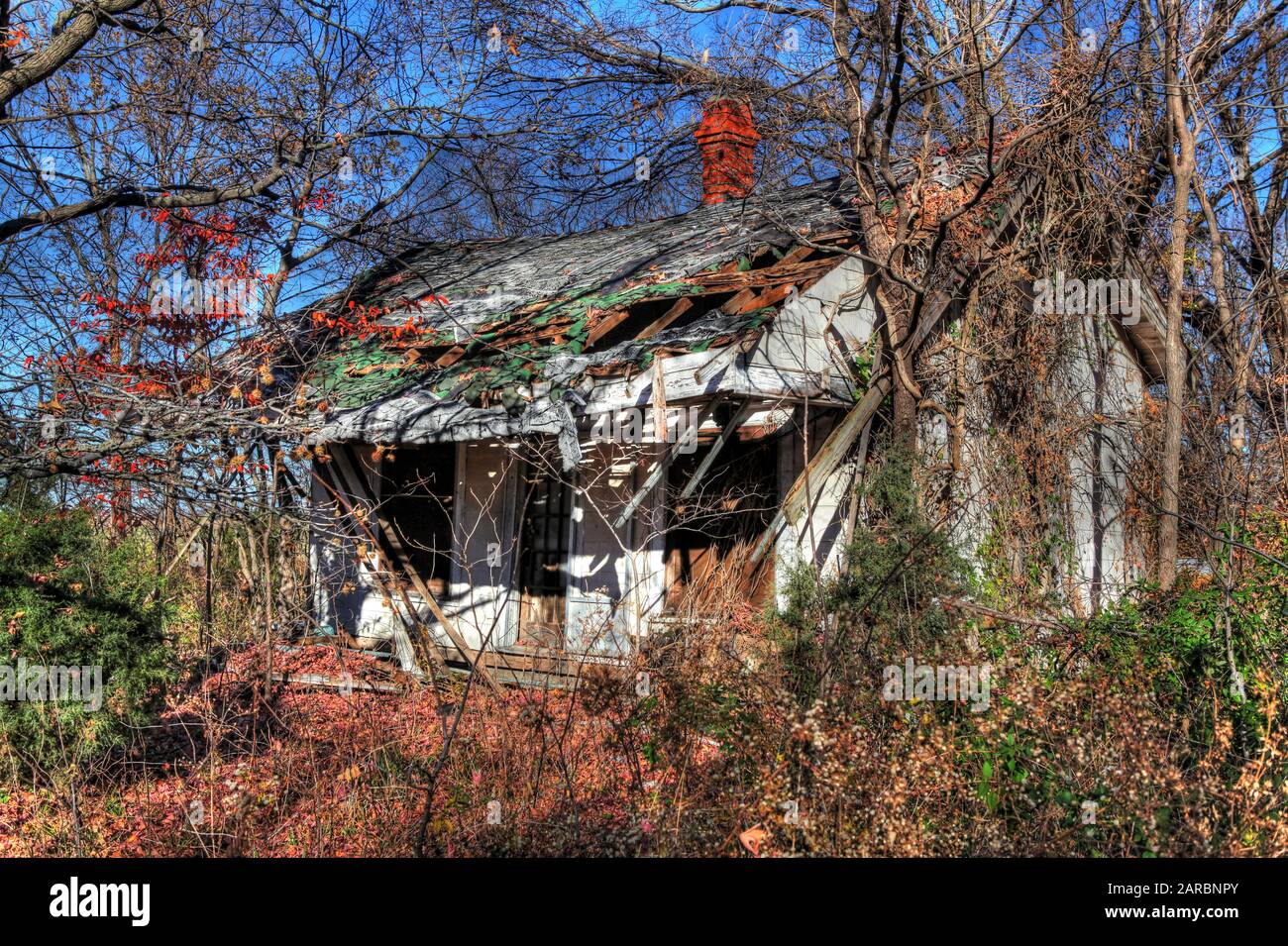 Abandoned wooden shack route 66 hi-res stock photography and images - Alamy