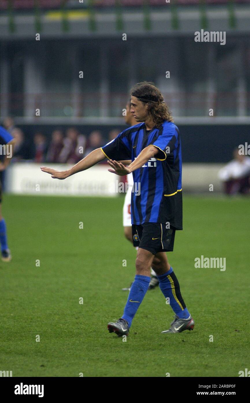 Milan Italy, 25 September 2002," G.Meazza" Stadium, UEFA Champions ...