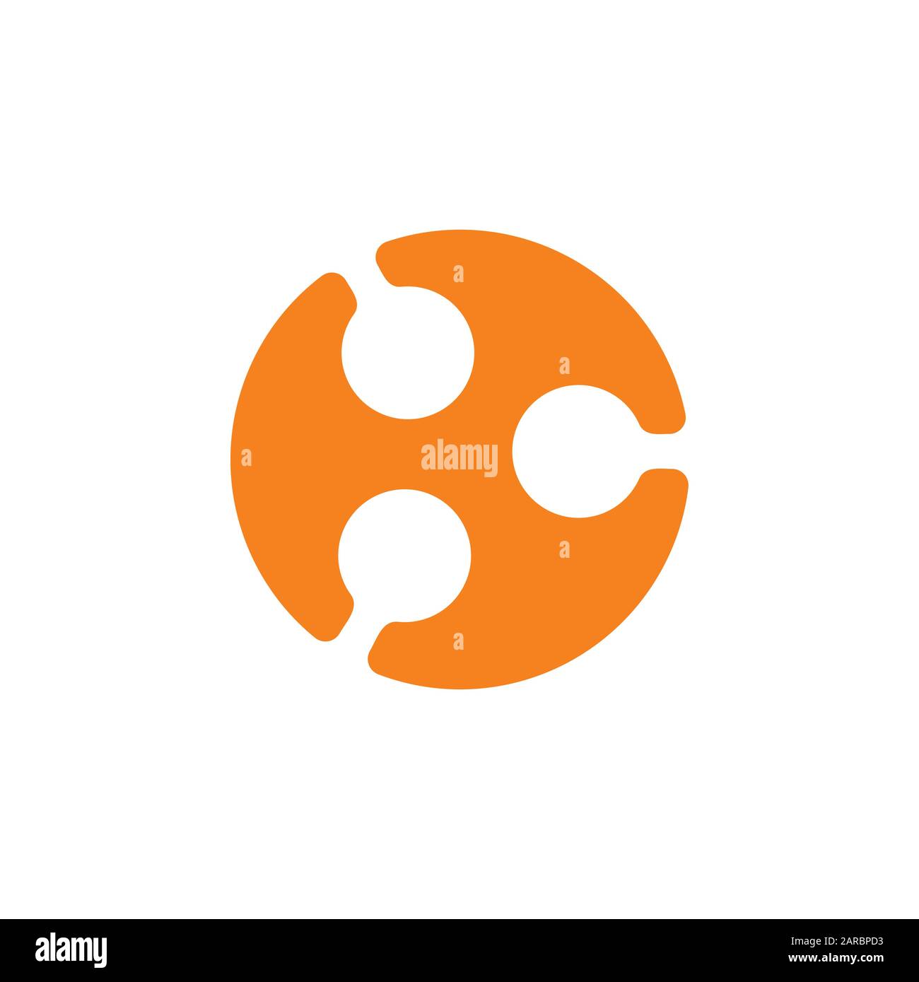 Dotted line circle form Stock Vector Images - Alamy