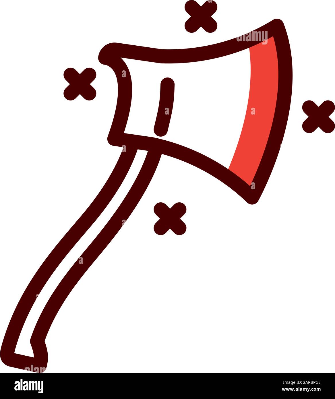 Isolated construction axe vector design Stock Vector Image & Art - Alamy