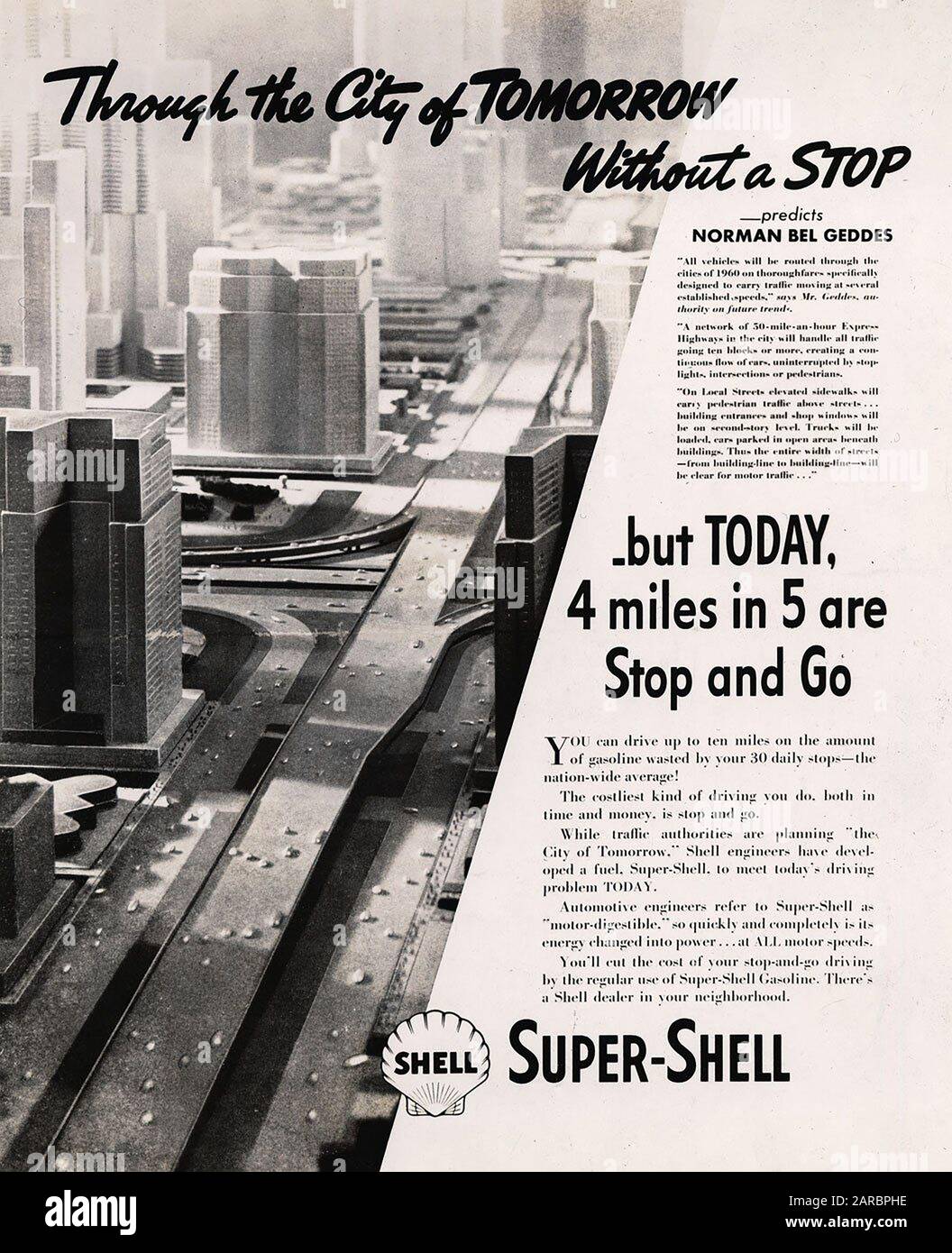 Shell oil advert hi-res stock photography and images - Alamy