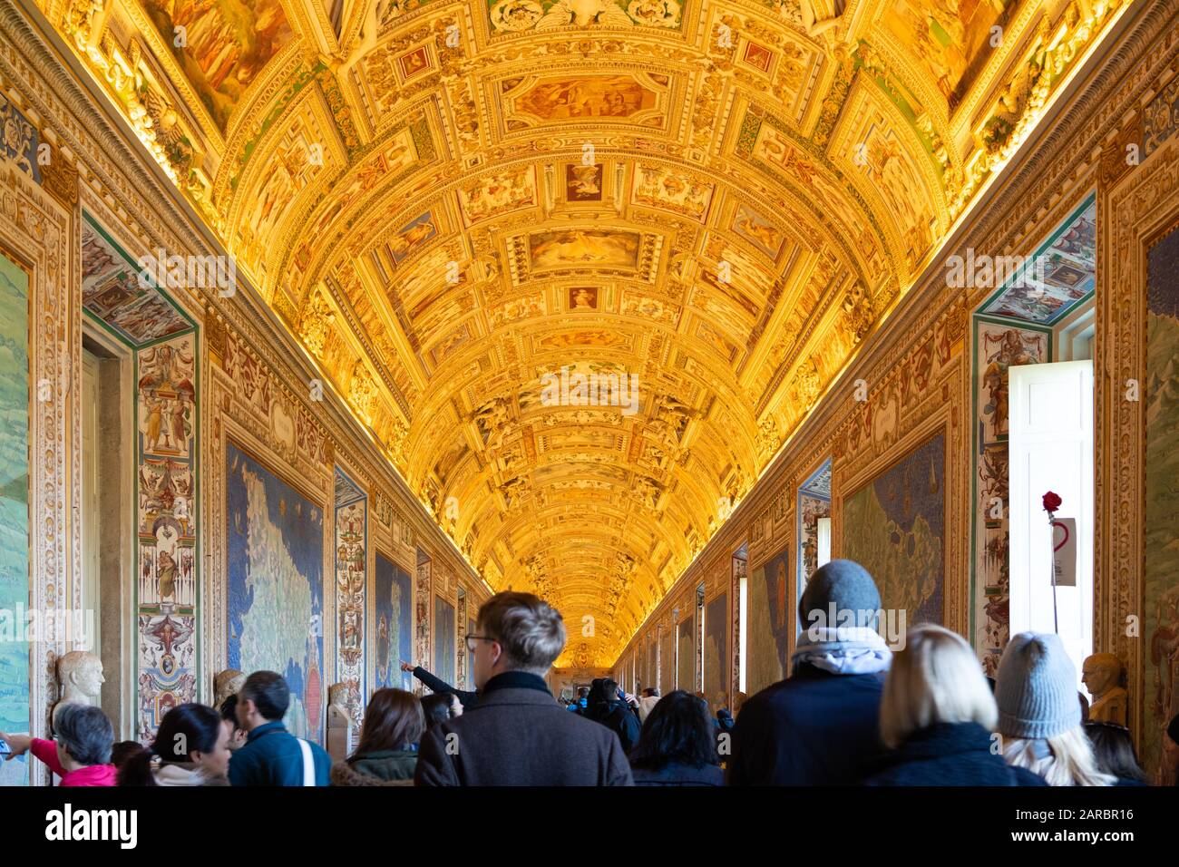 Map room, the vatican hi-res stock photography and images - Alamy