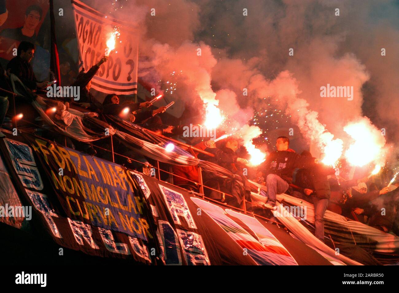 Milan Italy, 12 April 2003, "G.MEAZZA SAN SIRO " Stadium, Campionato di ...