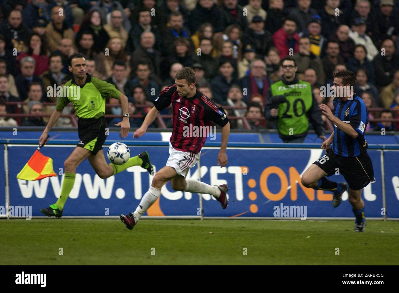 Milan Italy, 12 April 2003, "G.MEAZZA SAN SIRO " Stadium, Campionato di ...