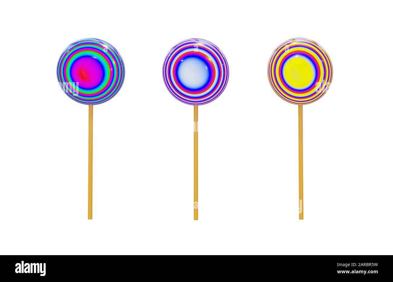 Cartoon lollipop Cut Out Stock Images & Pictures - Alamy