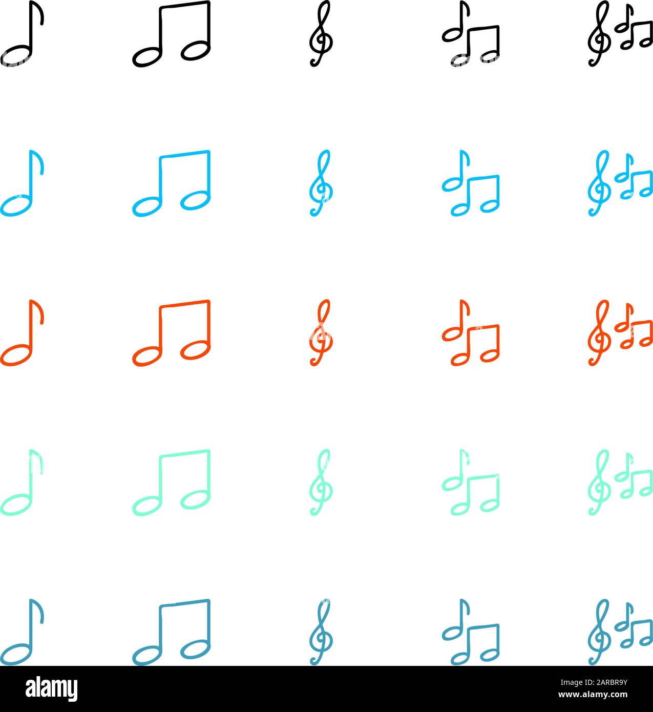 Vector, music icon design template Stock Vector Image & Art - Alamy