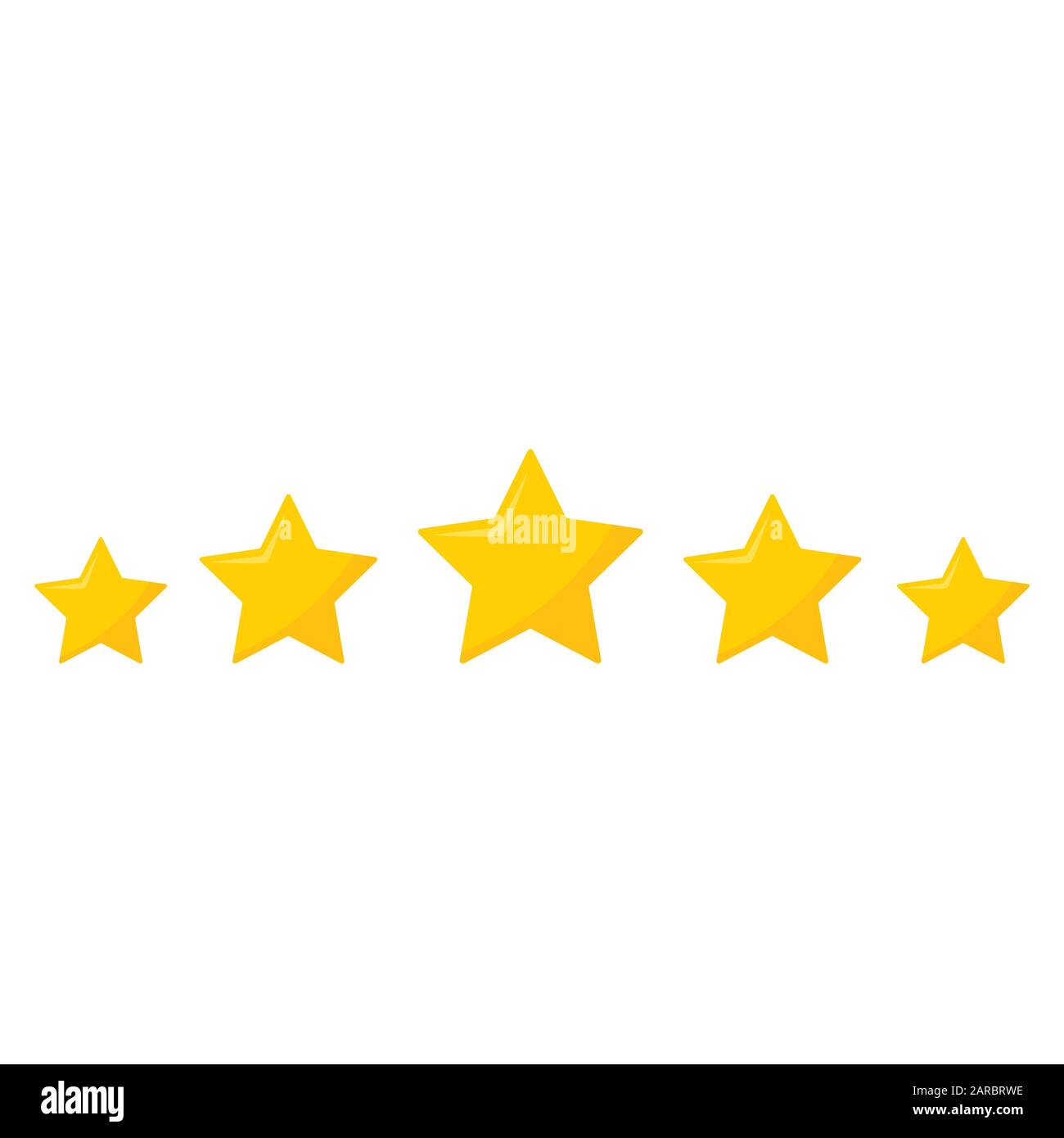Rating stars cartoon Cut Out Stock Images & Pictures - Alamy
