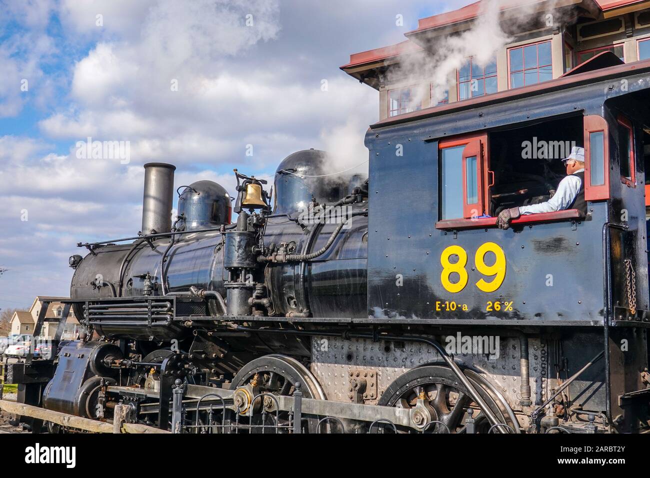 Vintage train pilot hi-res stock photography and images - Alamy