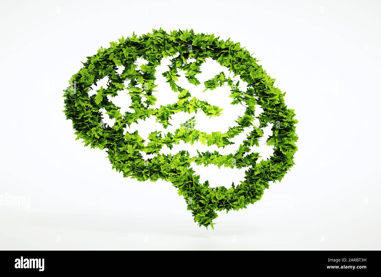 Eco nature intelligence concept Stock Photo - Alamy