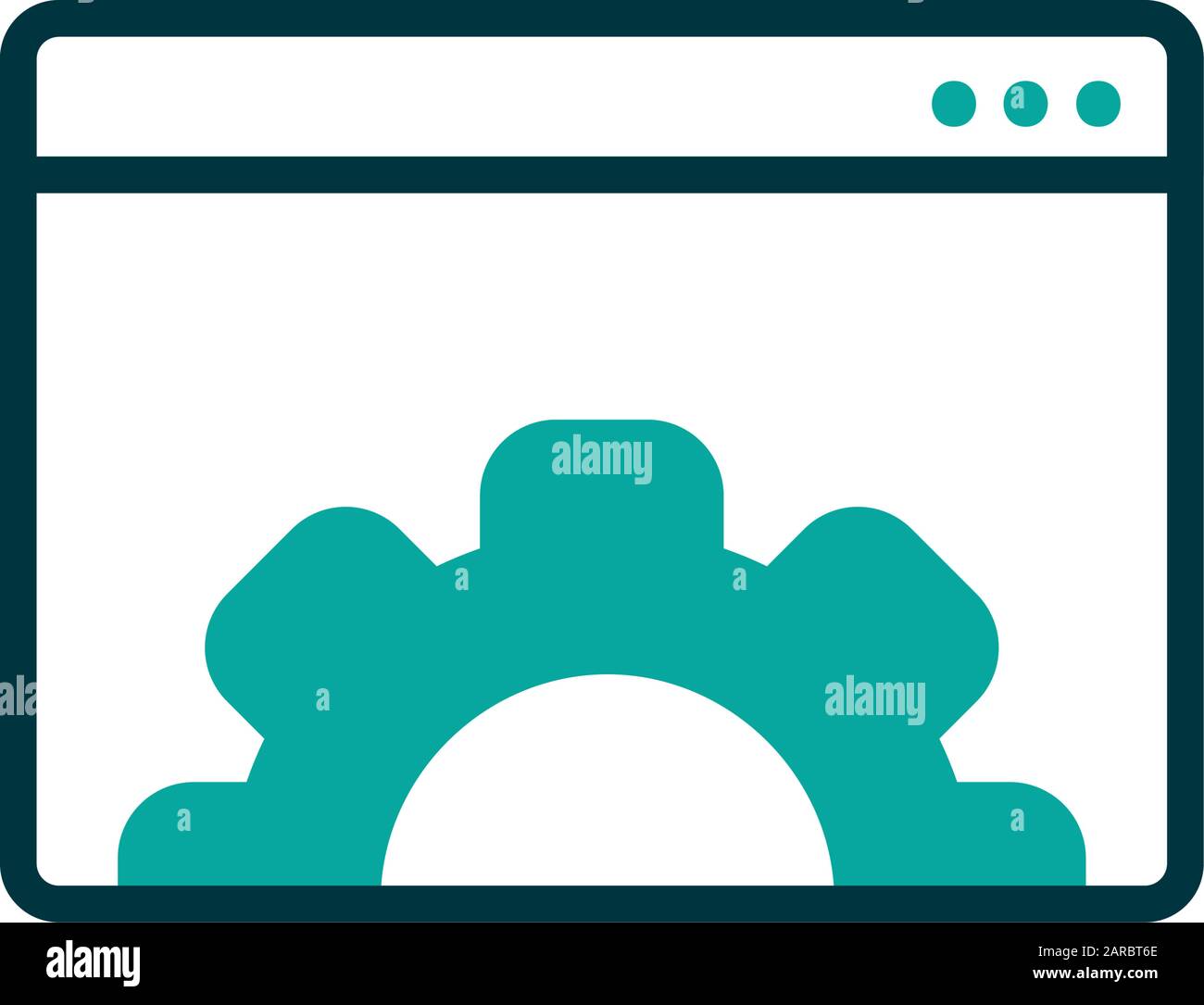 Isolated website page vector design Stock Vector Image & Art - Alamy