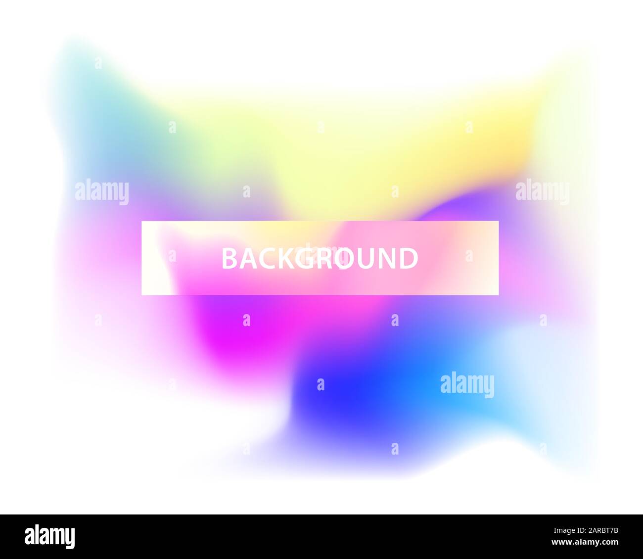 Abstract colorful template background with title.Nice bright gradient ...