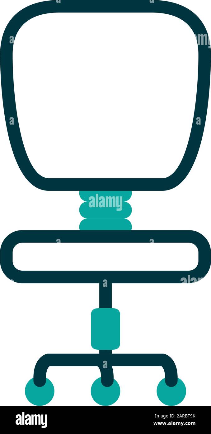 Isolated office chair vector design Stock Vector Image & Art - Alamy