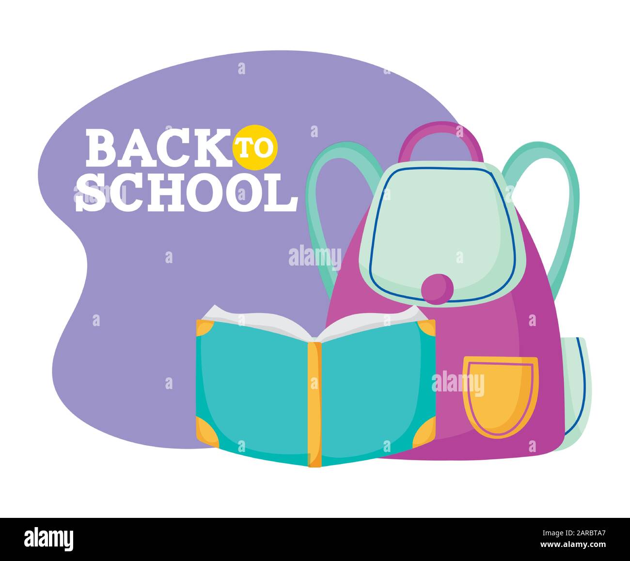 Large rucksack Stock Vector Images - Alamy