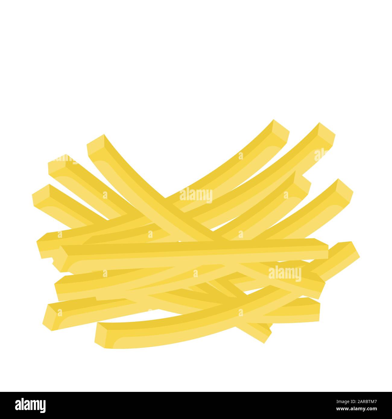 Potatoes. vector illustration. French fries potatoes Stock Vector Image ...
