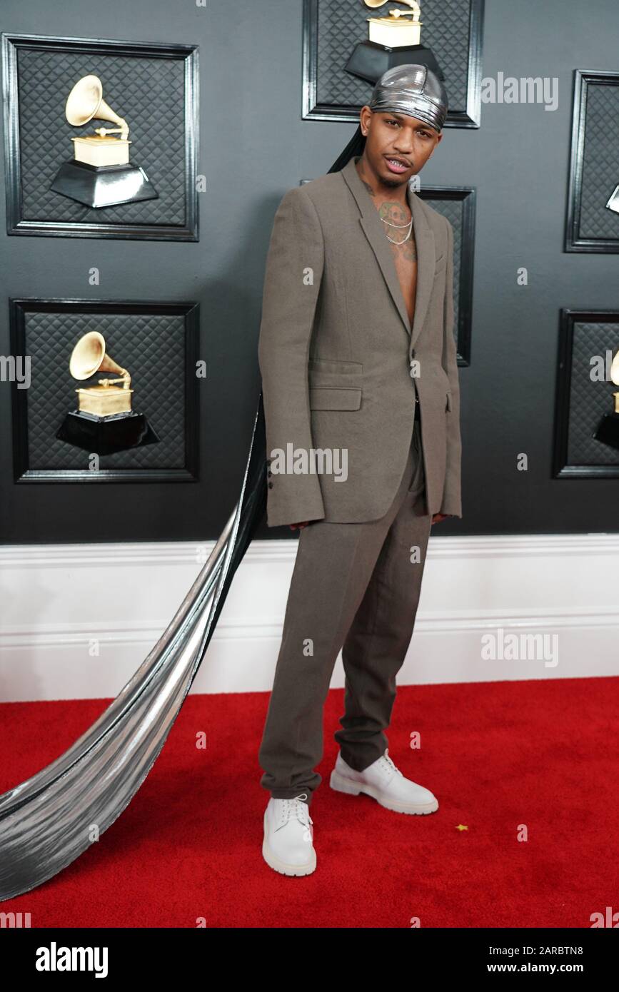 Los Angeles, Calidornia, USA. 26th Jan, 2020. Mustard at the 62nd ...