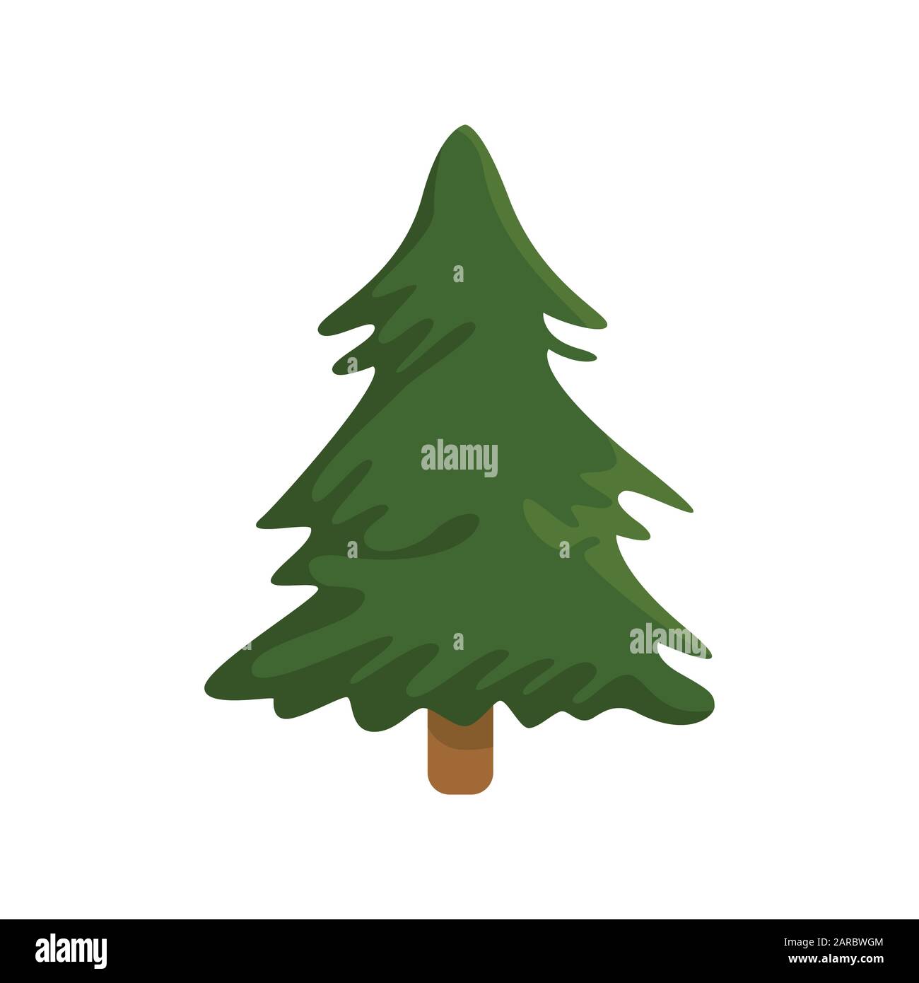 Animated Evergreen Trees