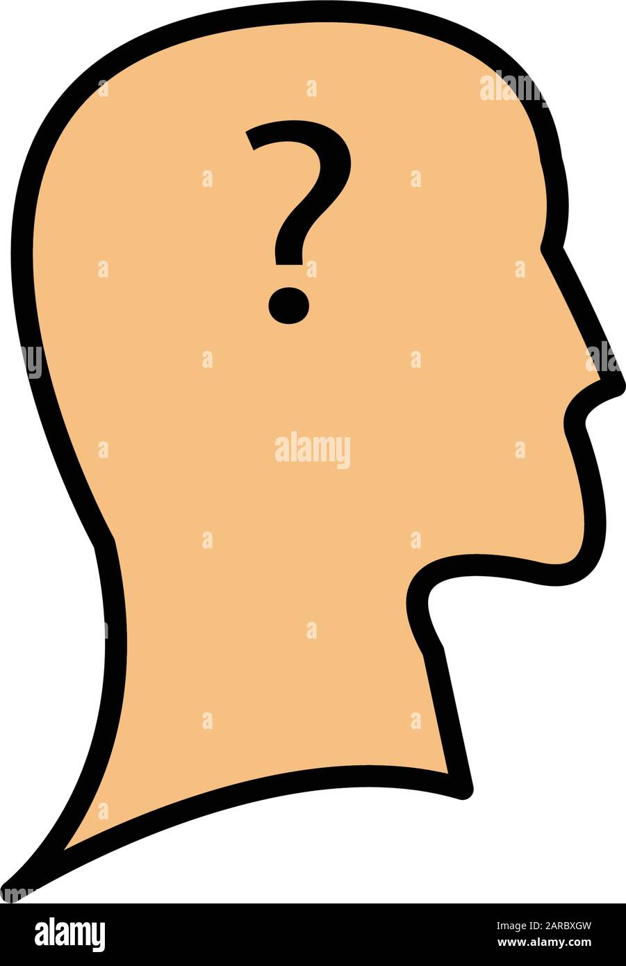 head icon design template Stock Vector Image & Art - Alamy