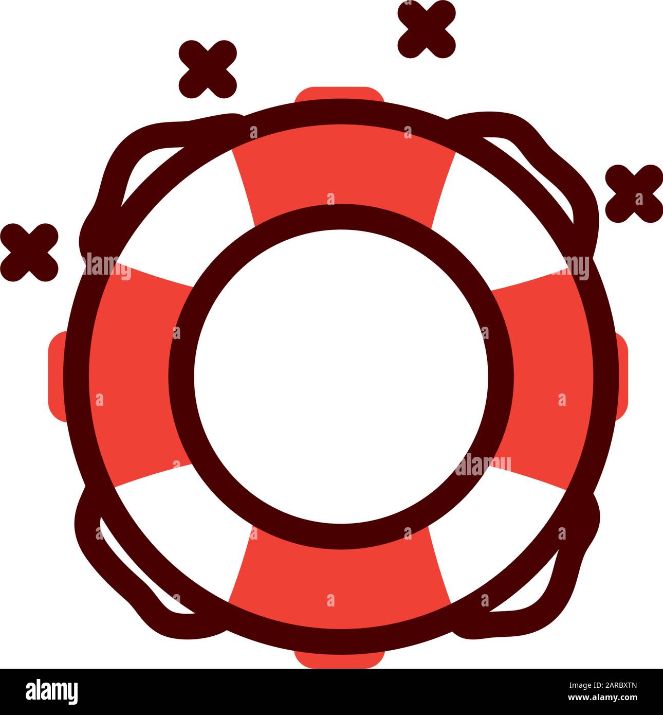 Ocean emergency Stock Vector Images - Alamy
