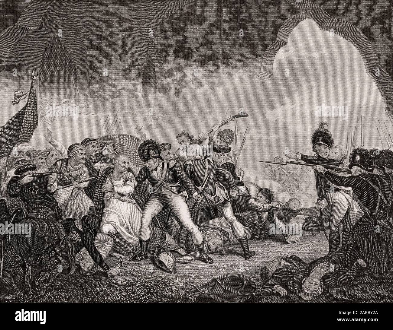 Death of tipu sultan hi-res stock photography and images - Alamy