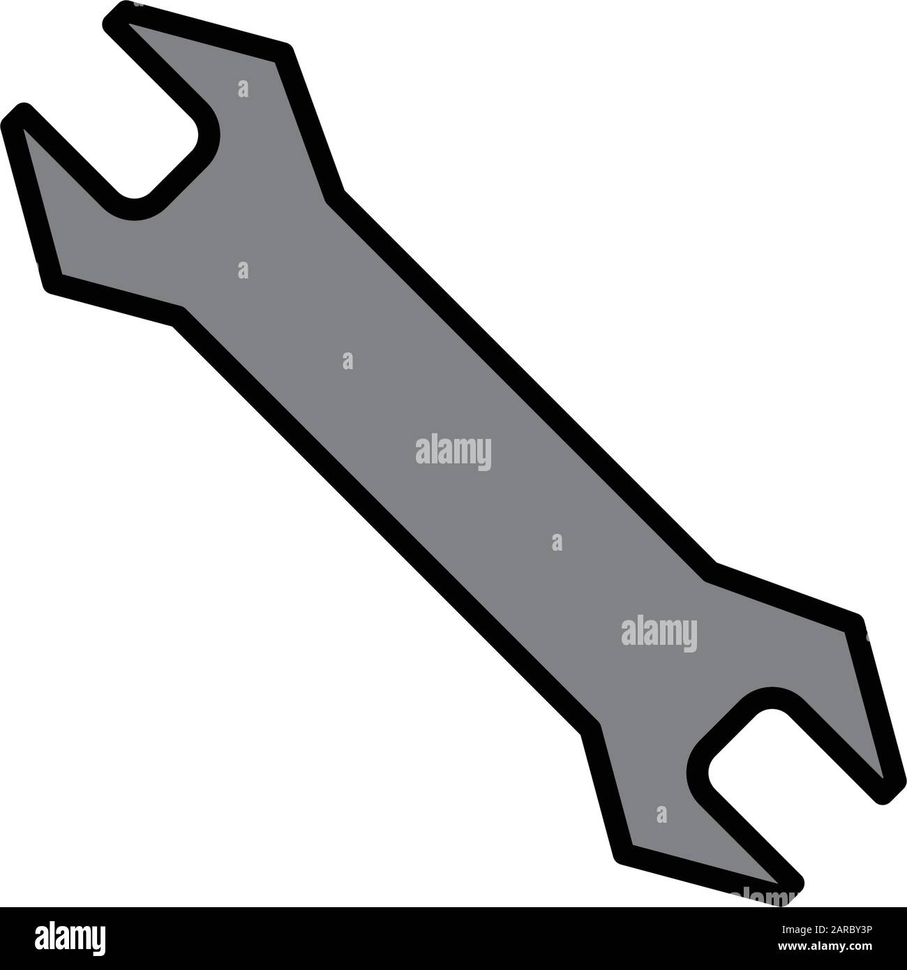 Wrench icon design template vector Stock Vector Image & Art - Alamy