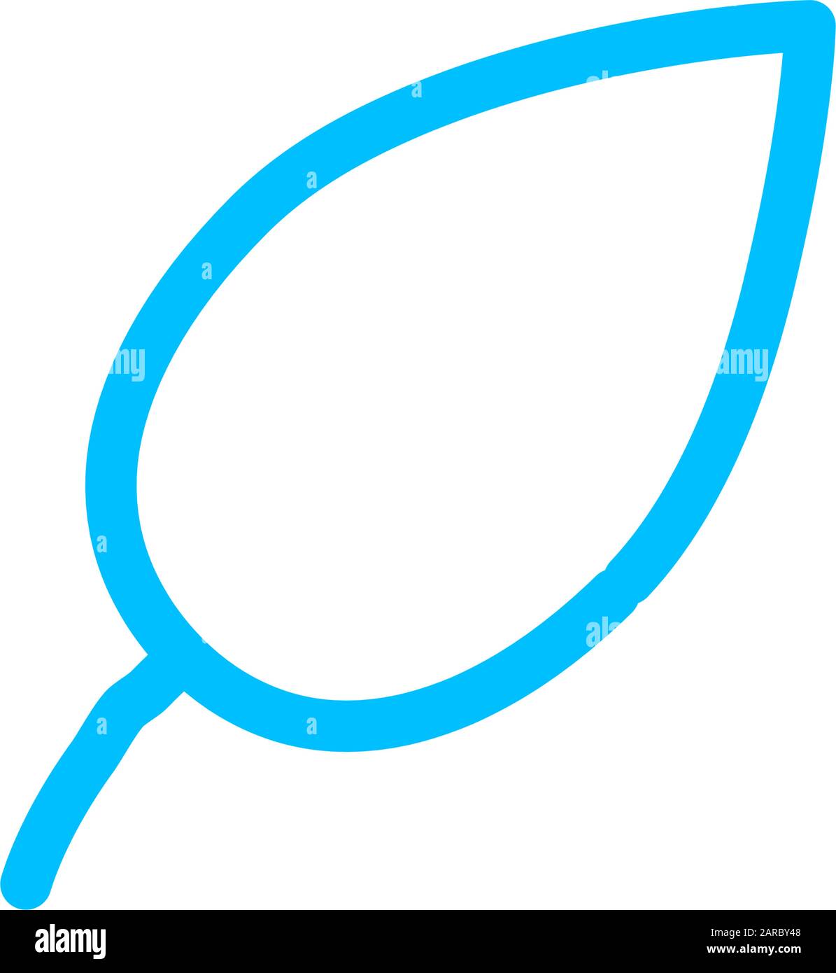 Leaf icon design template vector Stock Vector Image & Art - Alamy