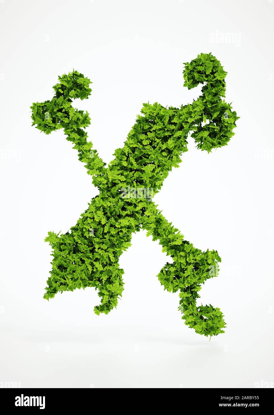 Isolated 3d render letter X symbol with white background Stock Photo ...