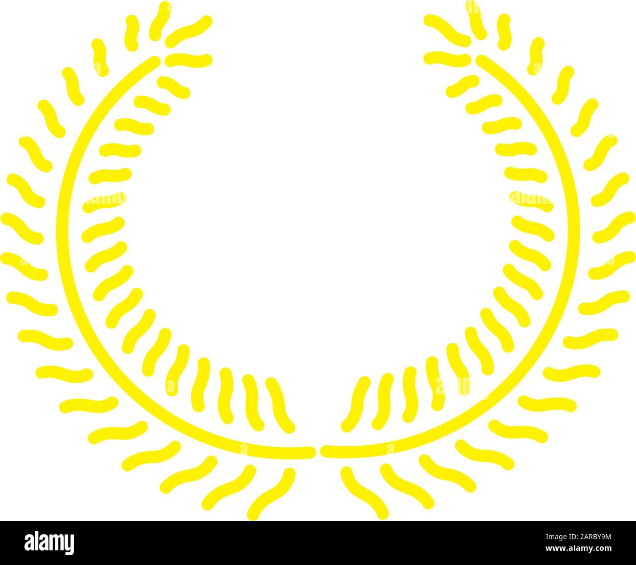 Laurel design hi-res stock photography and images - Alamy