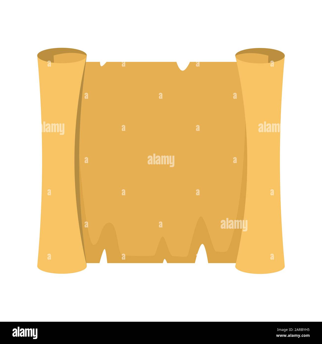 Papyrus. Blank papyrus, egyptian ancien paper. vector illustration ...