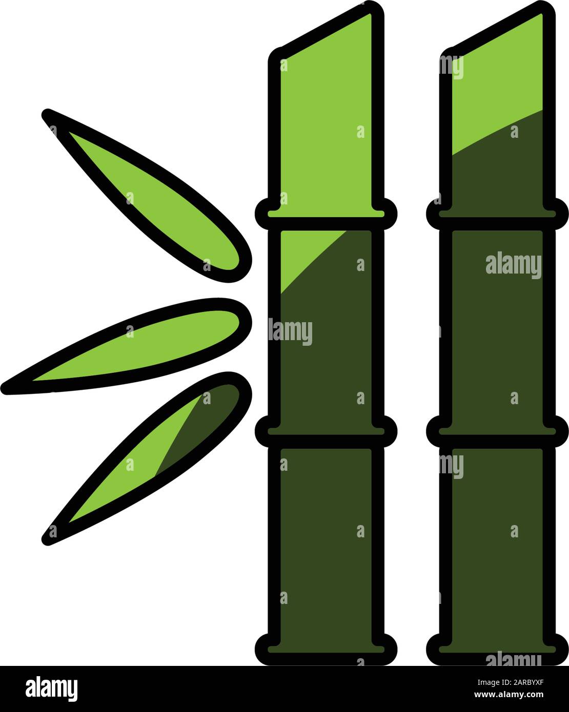 Vector, Bamboo icon design template Stock Vector Image & Art - Alamy
