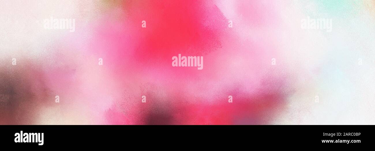 colorful vibrant decorative horizontal header with pastel pink ...