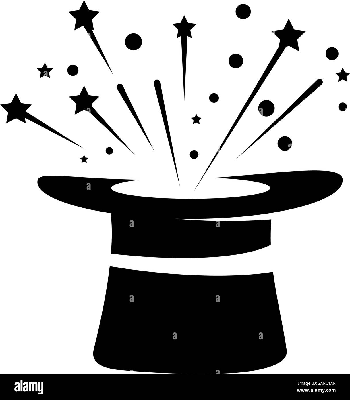 Magic Vector icon illustration design Template Stock Vector Image & Art ...