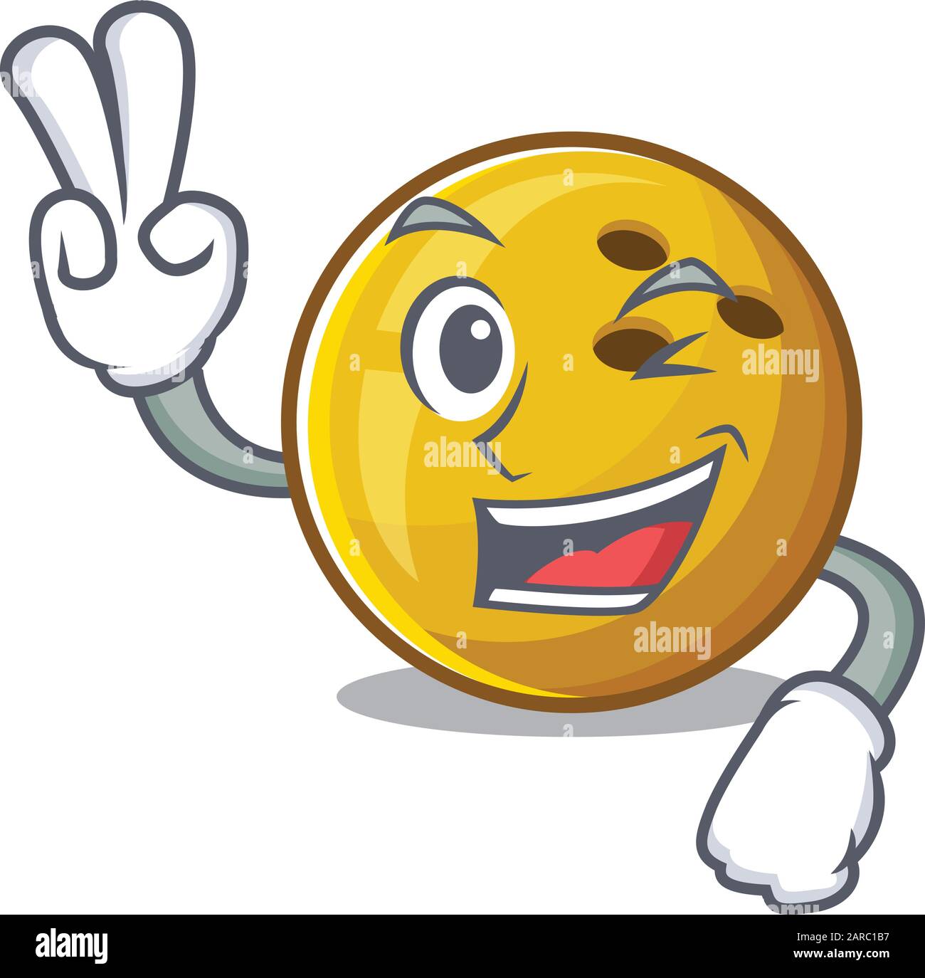 Smiley Face Bowling Ball