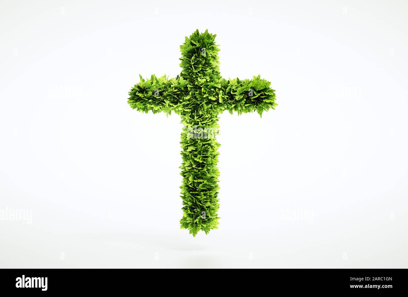 Eco christianity sign - with included clipping path Stock Photo - Alamy
