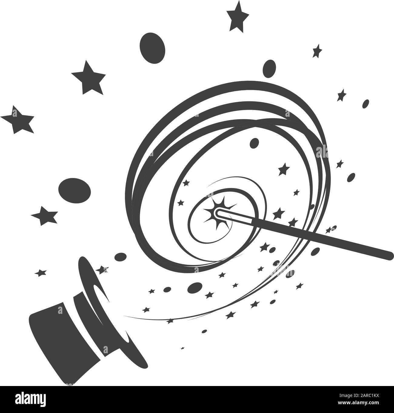 Magic Vector icon illustration design Template Stock Vector Image & Art ...