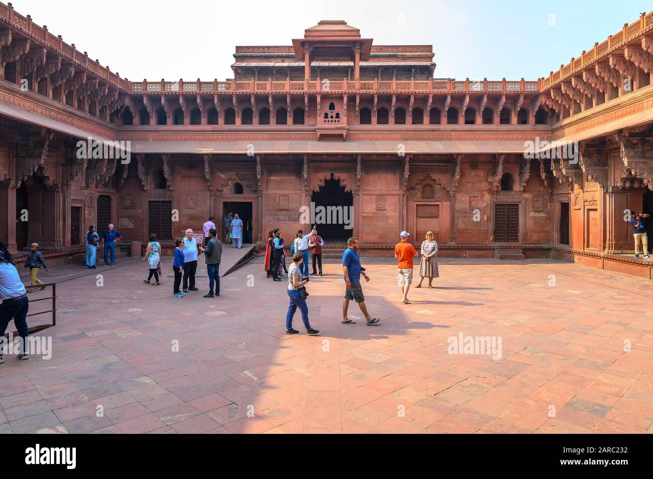 Agra Fort, Agra, India Stock Photo - Alamy