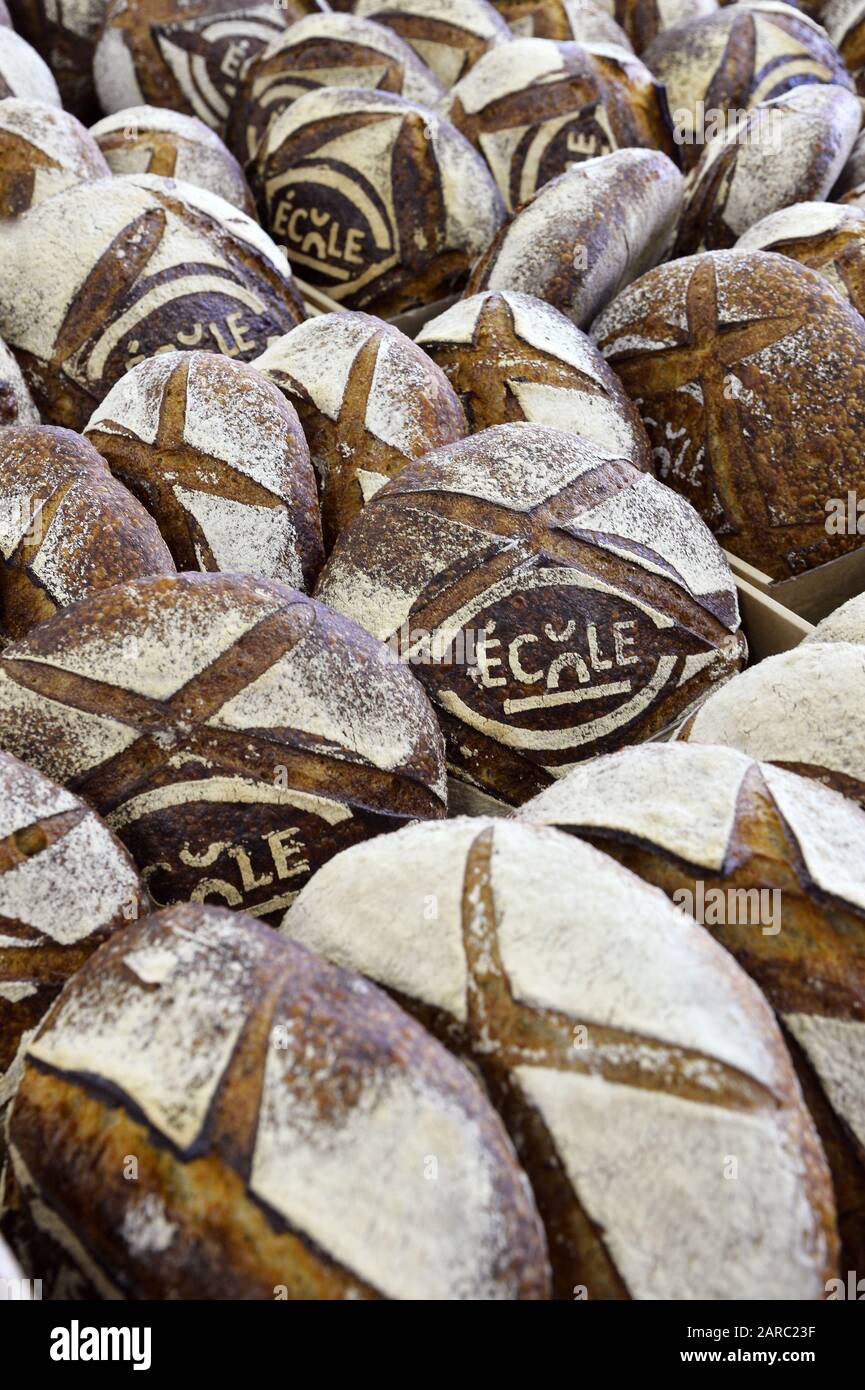 Real French Bread - Paris - France Stock Photo - Alamy