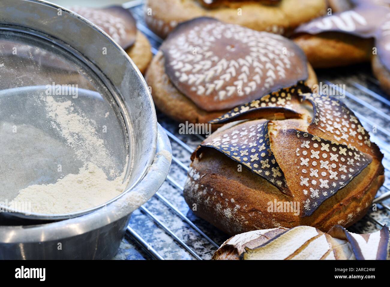 Real French Bread - Paris - France Stock Photo - Alamy