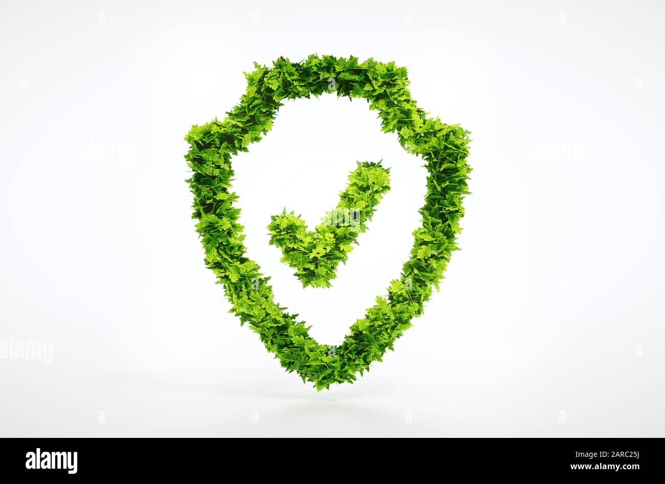 Nature protection symbol with clipping path Stock Photo - Alamy