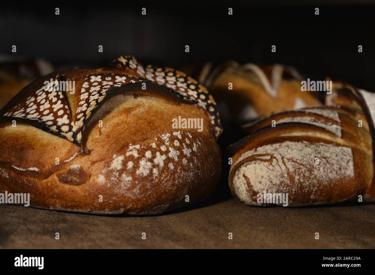 Real French Bread - Paris - France Stock Photo - Alamy