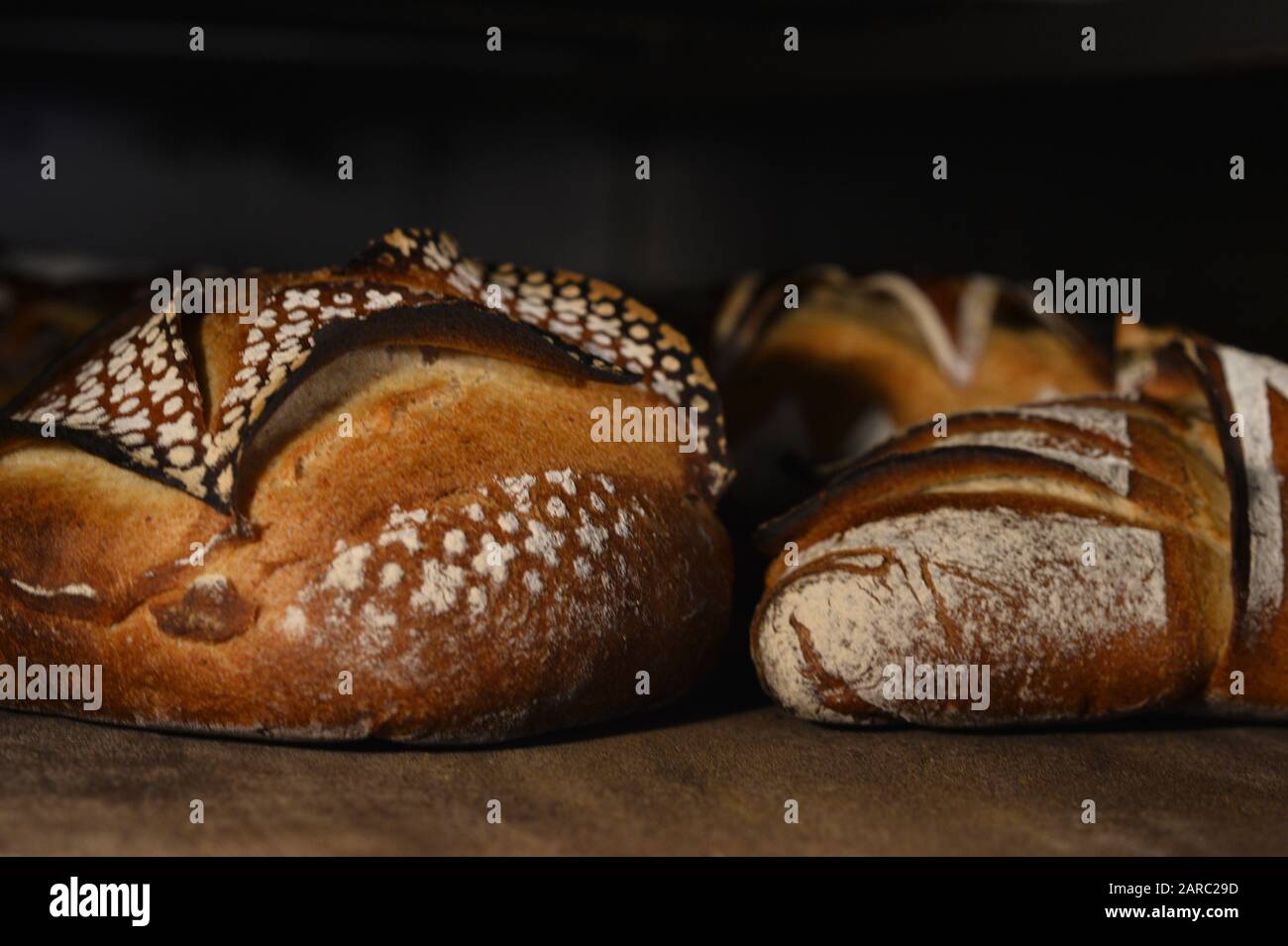 Real French Bread - Paris - France Stock Photo - Alamy
