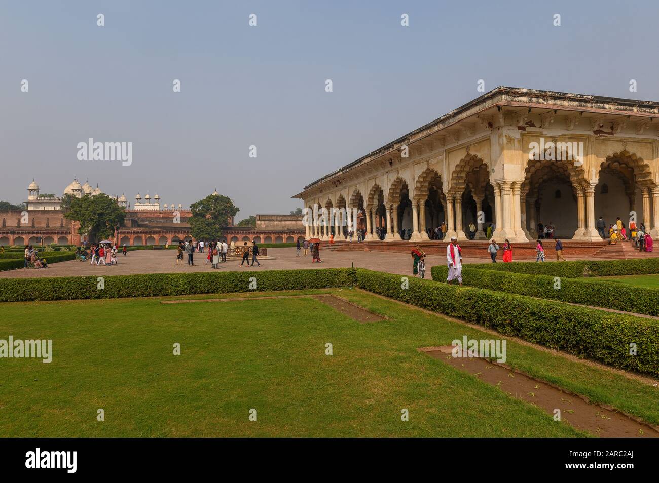 Agra Fort, Agra, India Stock Photo - Alamy