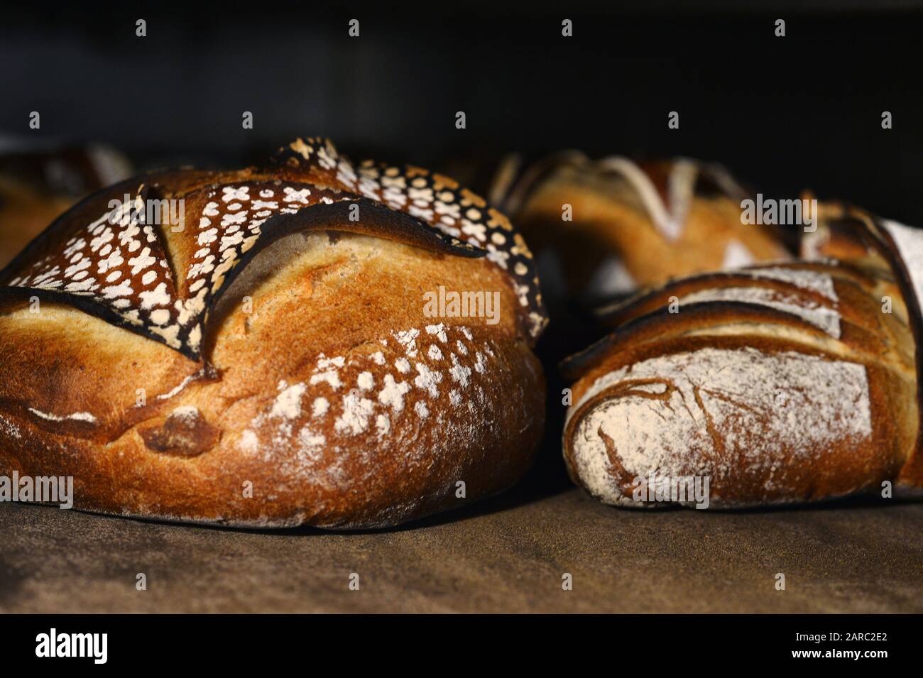 Real French Bread - Paris - France Stock Photo - Alamy