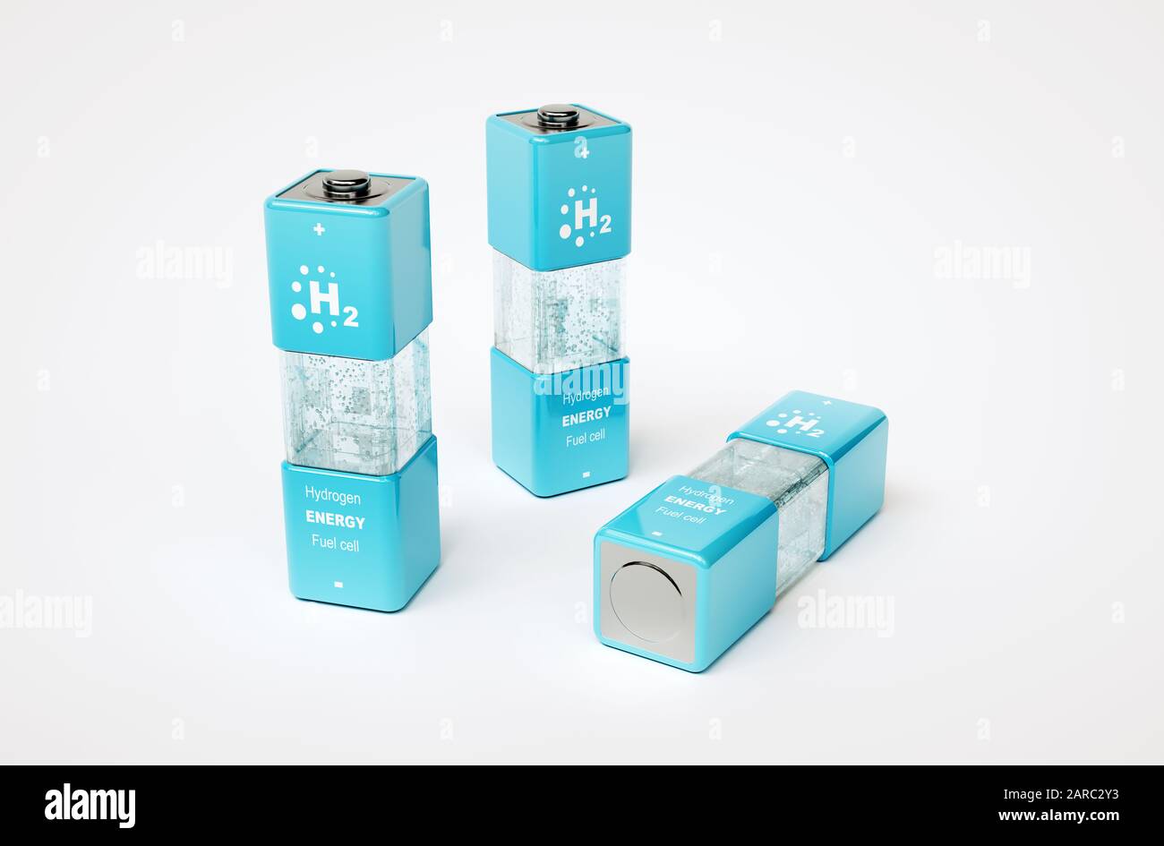 3d render image of hydrogen energy fuel cell Stock Photo - Alamy