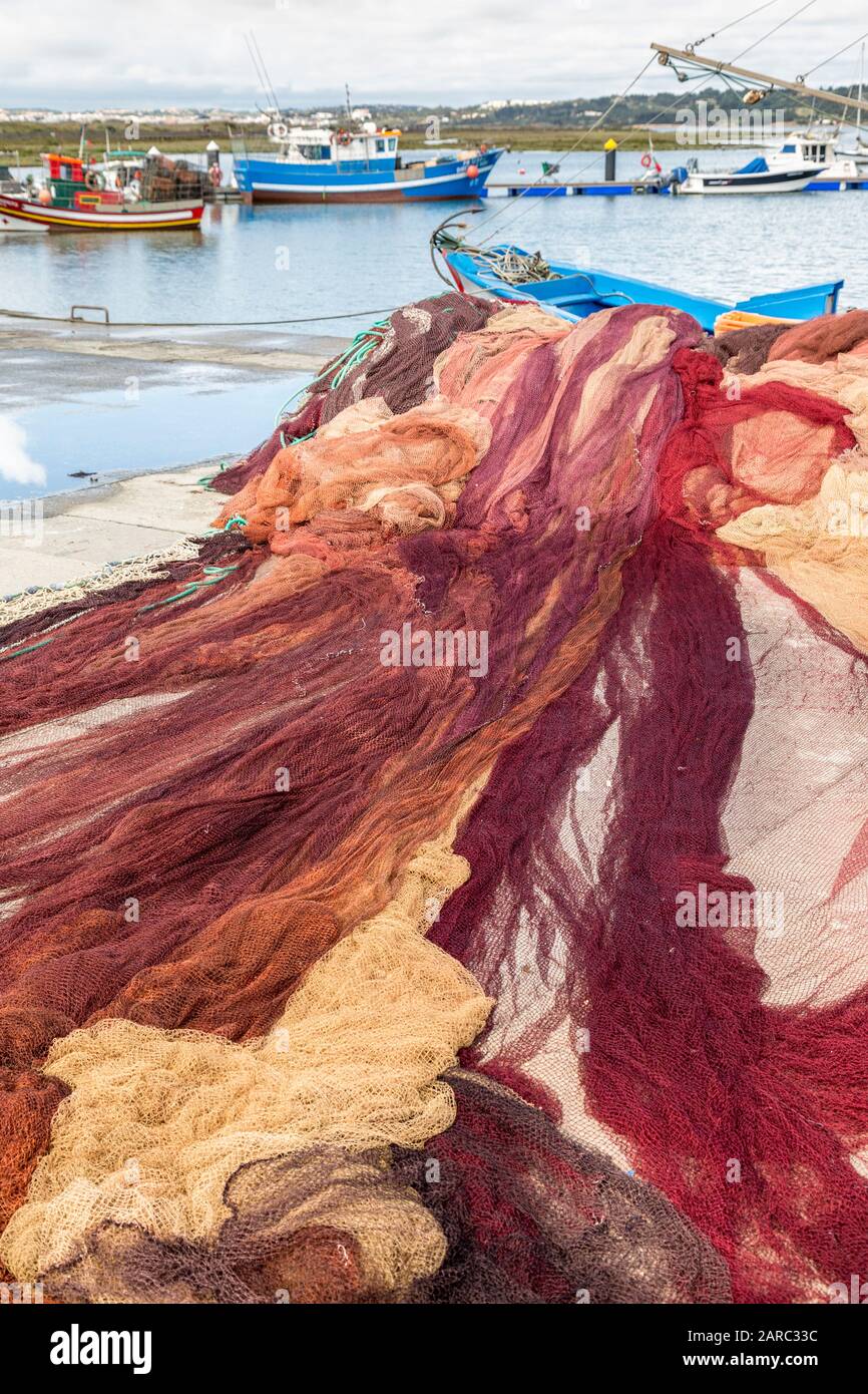 Drying fishing nets hi-res stock photography and images - Alamy