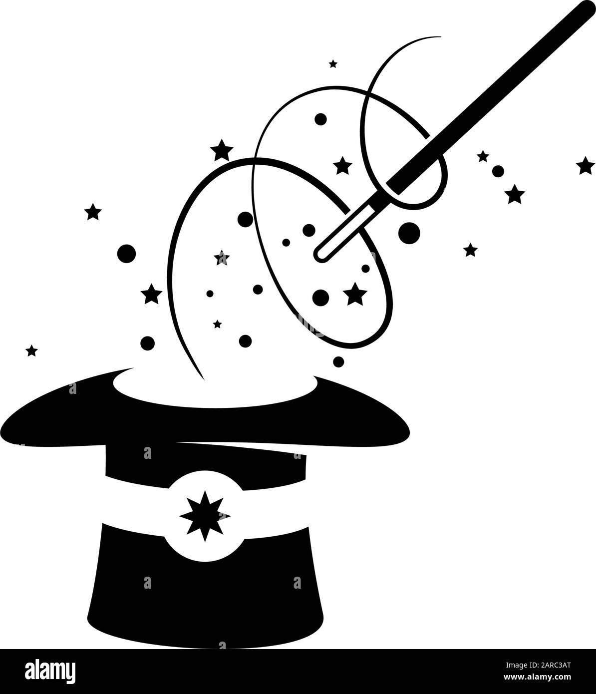 Magic Vector icon illustration design Template Stock Vector Image & Art ...