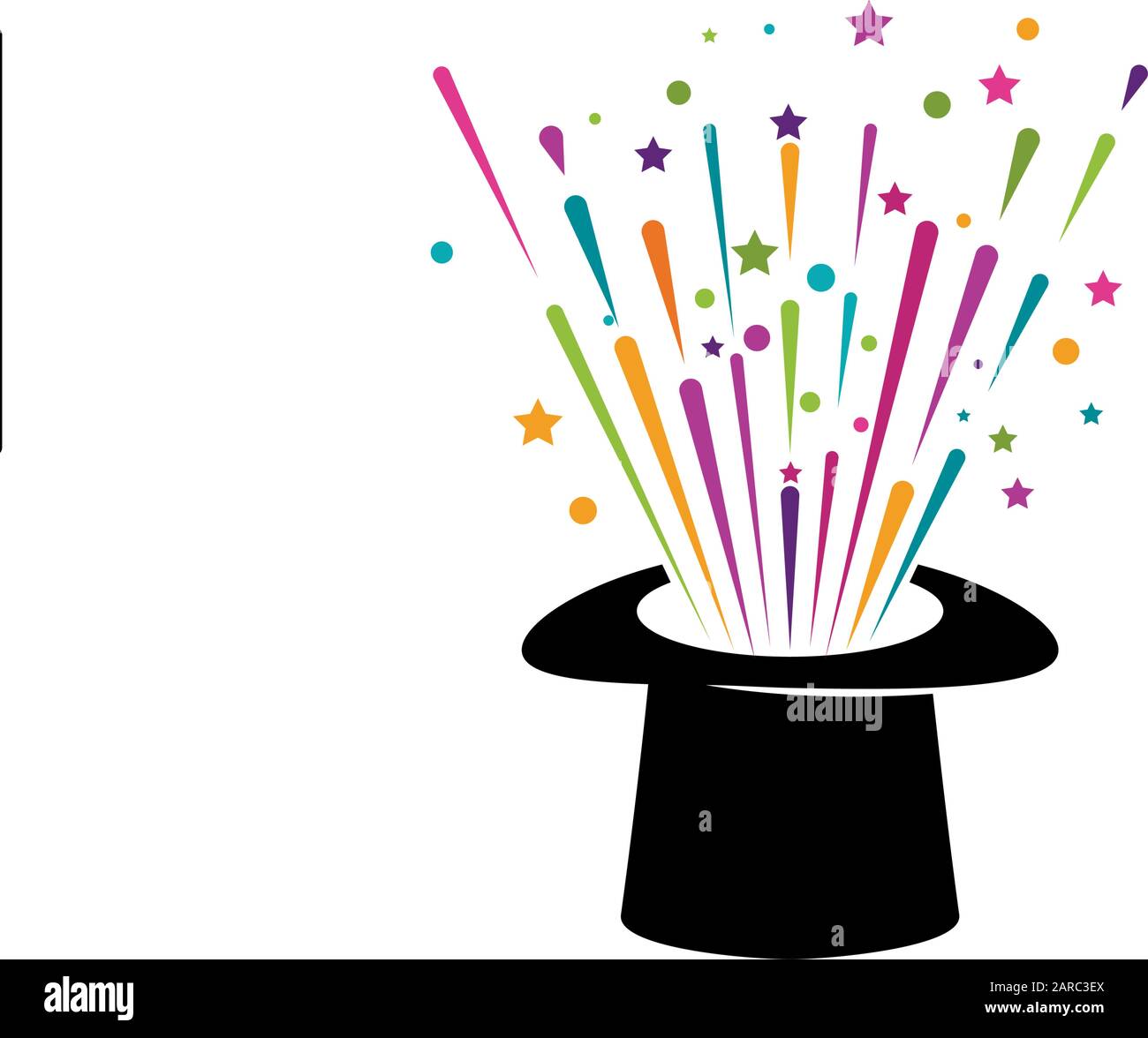 Magic Vector icon illustration design Template Stock Vector Image & Art ...