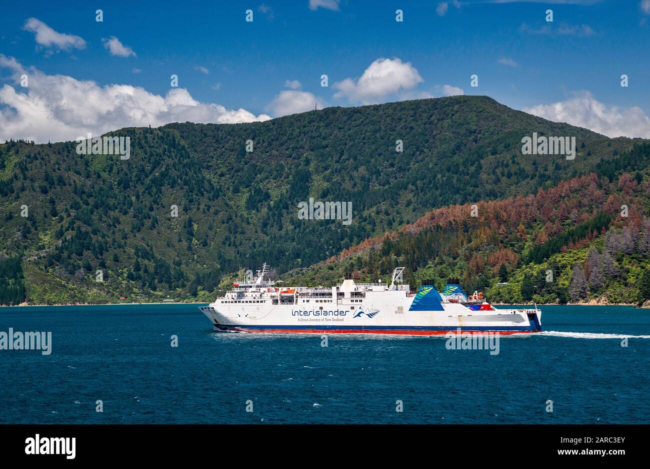 Interislander Ferry Stock Photos & Interislander Ferry Stock Images - Alamy